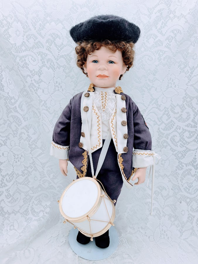 Rashio Haunted Doll ~ 18" Drummer Boy Soldier Vessel ~ Paranormal ~ Hi ...